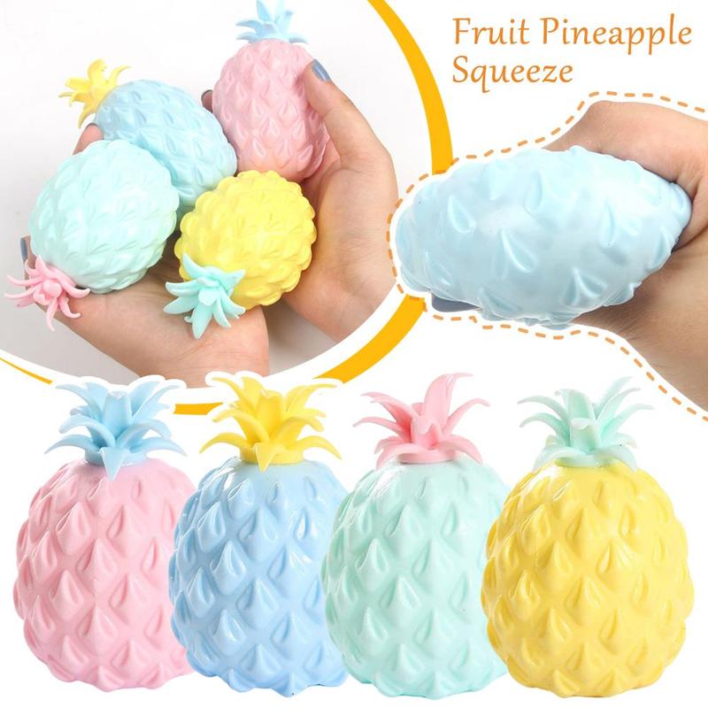 Funny Pineapple Squishy Toys Gift Stress Reliever Fidget Sensory ...