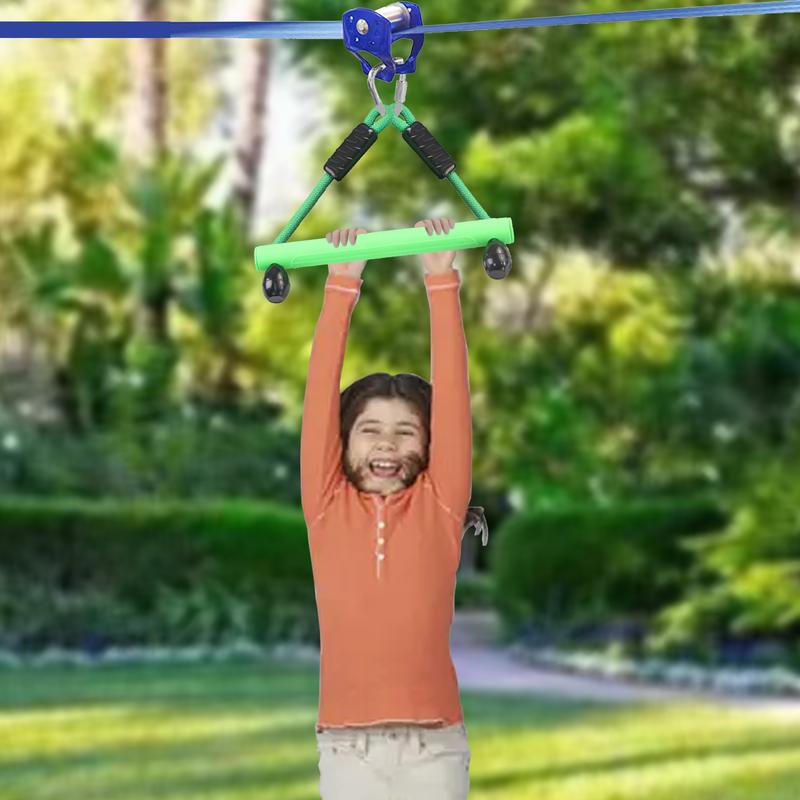 Zipline Kits for Backyard Wear resistant ABS Slider Ziplin - TikTok ...