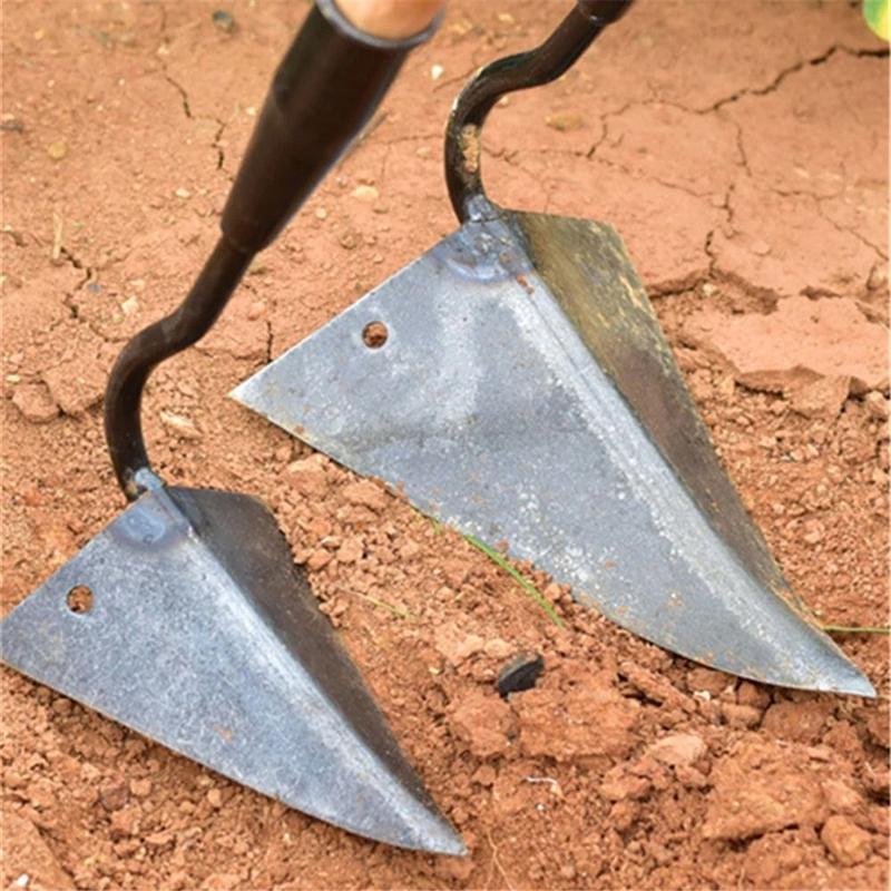 Gardening Tools Manganese Steel Triangle Hoe Labor-saving Agricultural ...