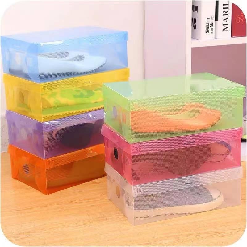 Candy Color Shoe Box Foldable Drawer Case Storage Organizer Colorful ...