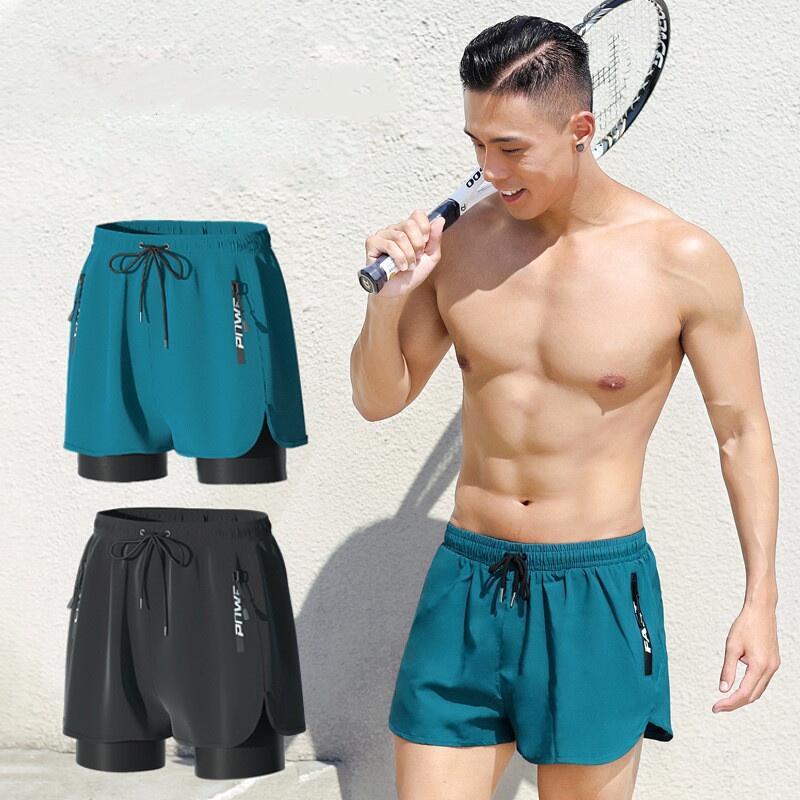 Mens Swim L-5XL Adult Plus Size Swimming Trunks Loose Quick Dry ...