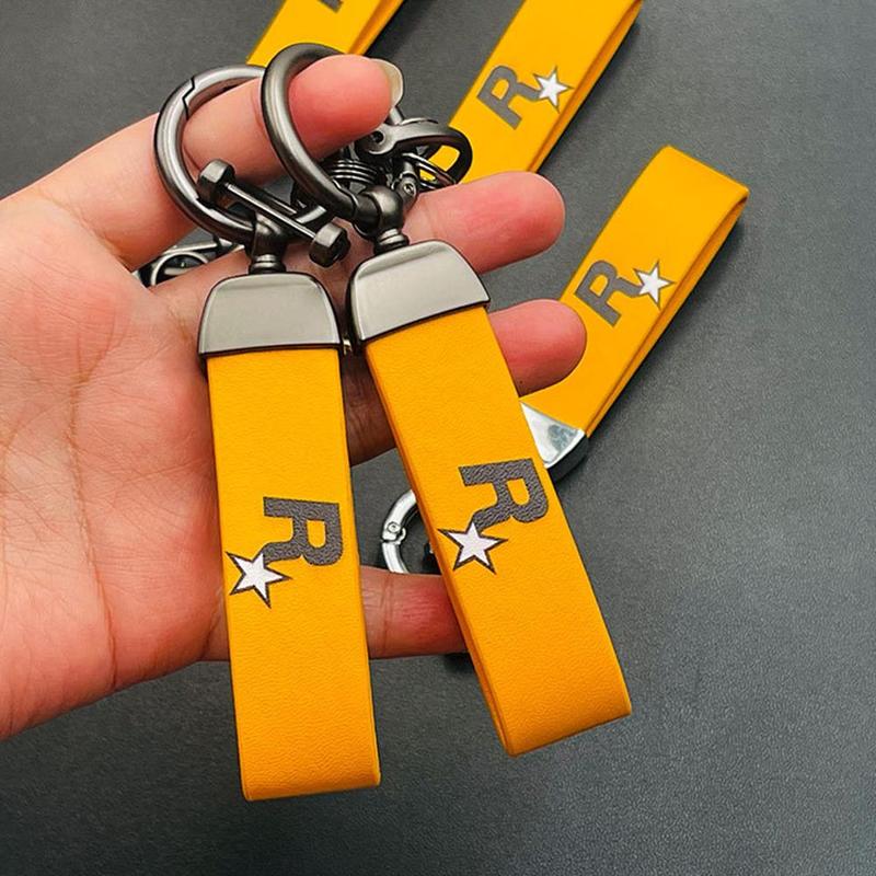 Nylon Webbing Strap Keychain Durable Key Strap Muti-Pendant Key ...