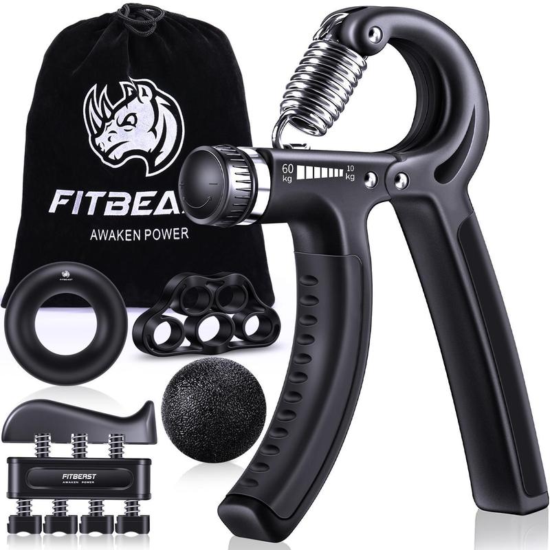 Funny Hand Grip Strengthener Workout Kit (5 Pack) Forearm Grip - TikTok ...