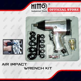 [100%] HITTO 1/2" AIR IMPACT WRENCH SET KIT WITH SOCKET- 17PCS - TikTok ...