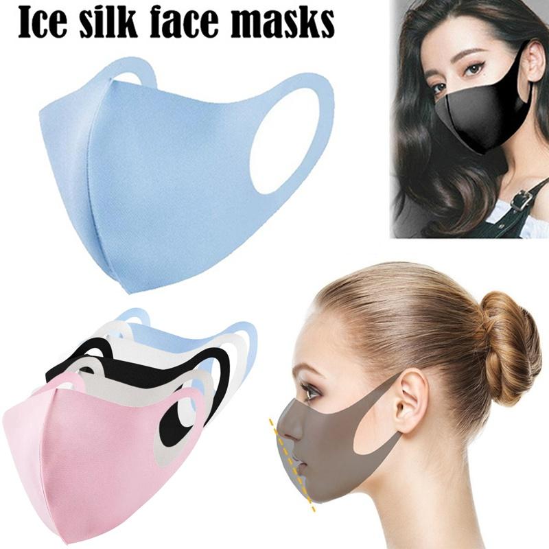 Popular New Soft Ice Silk Mask Washable Anti Dust Filter Sli - TikTok ...