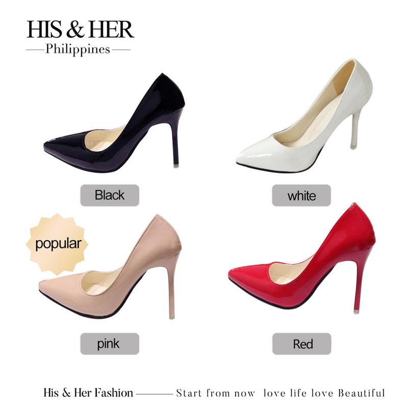 His&Her（4Inch）Heels For Woman His&Her Pointed Toe Multiple Colors ...