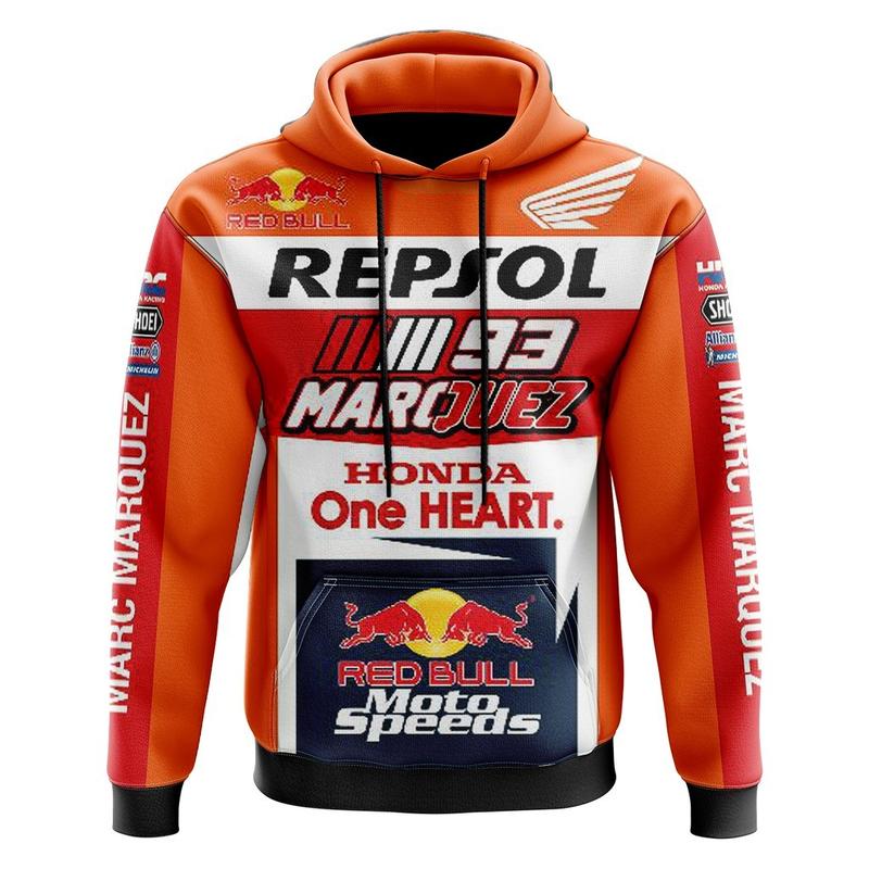 The Best-Selling Repsol Motorcycle GP Sublimed 3D Printed Hoodie - TikTok Shop Philippines