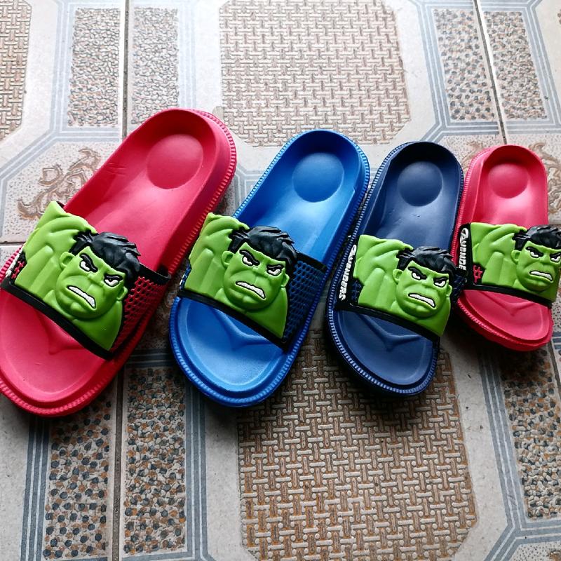 Hulk Character Kids Sandals Slip on - TikTok Shop Philippines