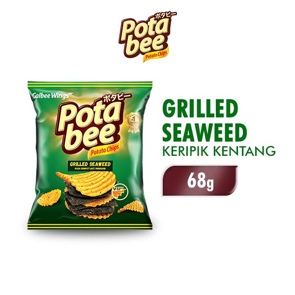 Potabee Keripik Kentang Grilled Seaweed 68g - Shop | Tokopedia