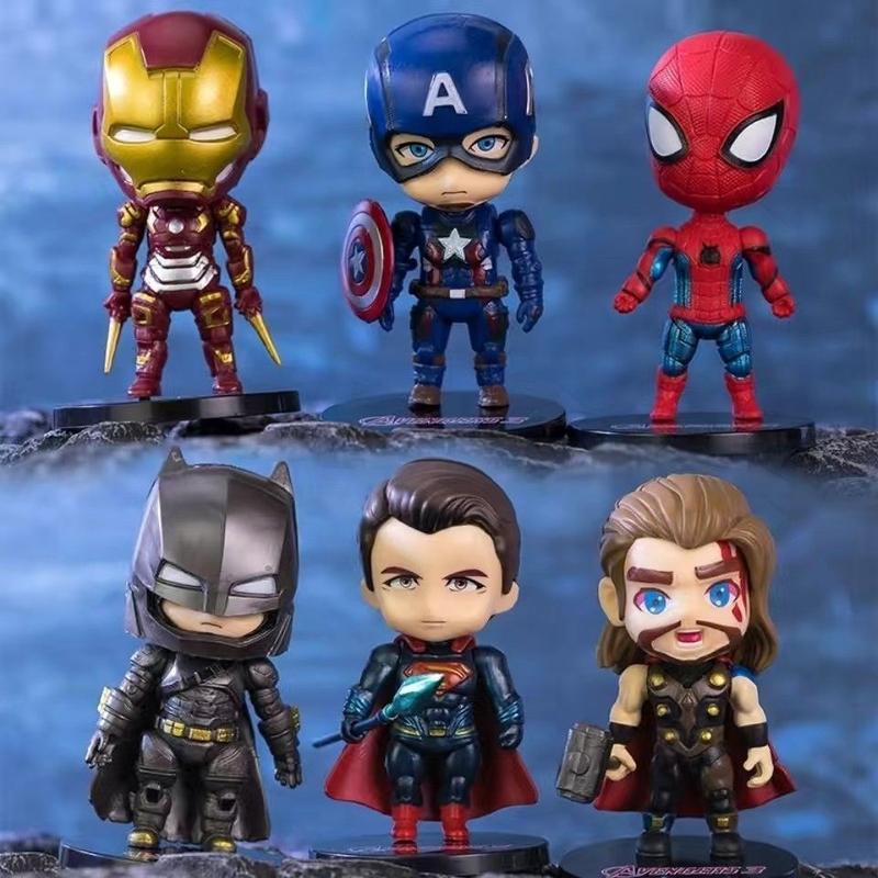 Hiasan Model, Kit Garaj Avengers, Kapten Amerika, Spider-Man - TikTok ...