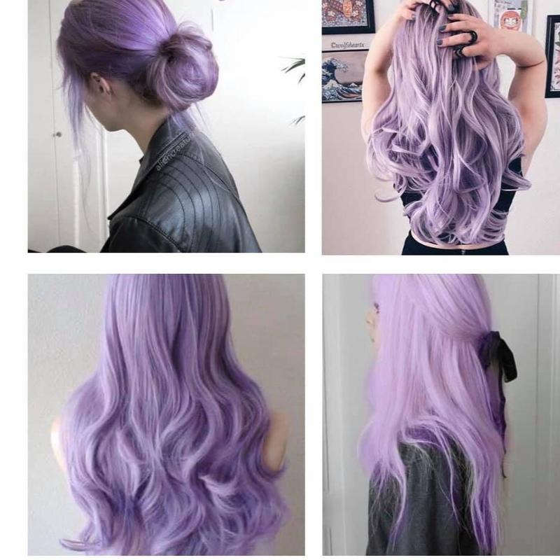 Hair color Dye/Ash Purple/Fog Purple Hair Dye - TikTok Shop Malaysia