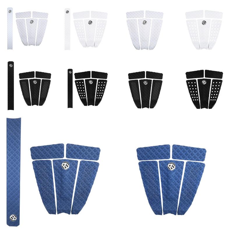 5/6 Piece EVA Surfboard Deck Traction Pads with Kicker for Stomp ...