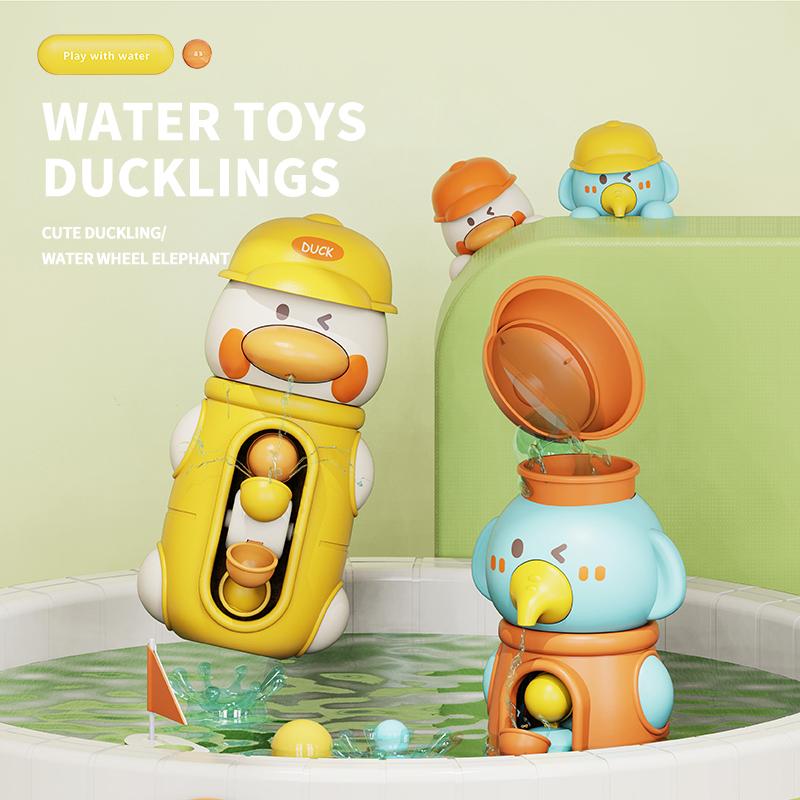 Bath Bathtub Toys for Toddlers 1 2 3 Years Old with Rotatabl - TikTok ...