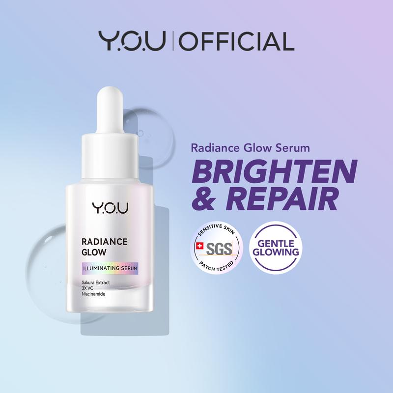 Y.O.U Radiance Glow Illuminating Serum | Sakura Extract | Niacinamide ...