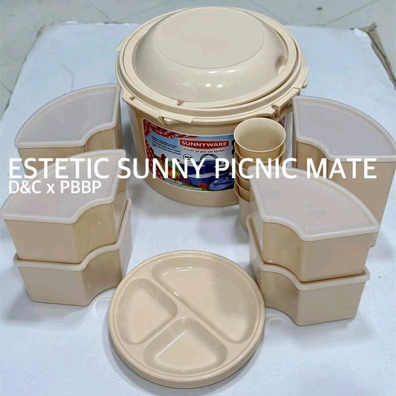 estetik 21 in 1 sunnyware picnicmate set - TikTok Shop Philippines