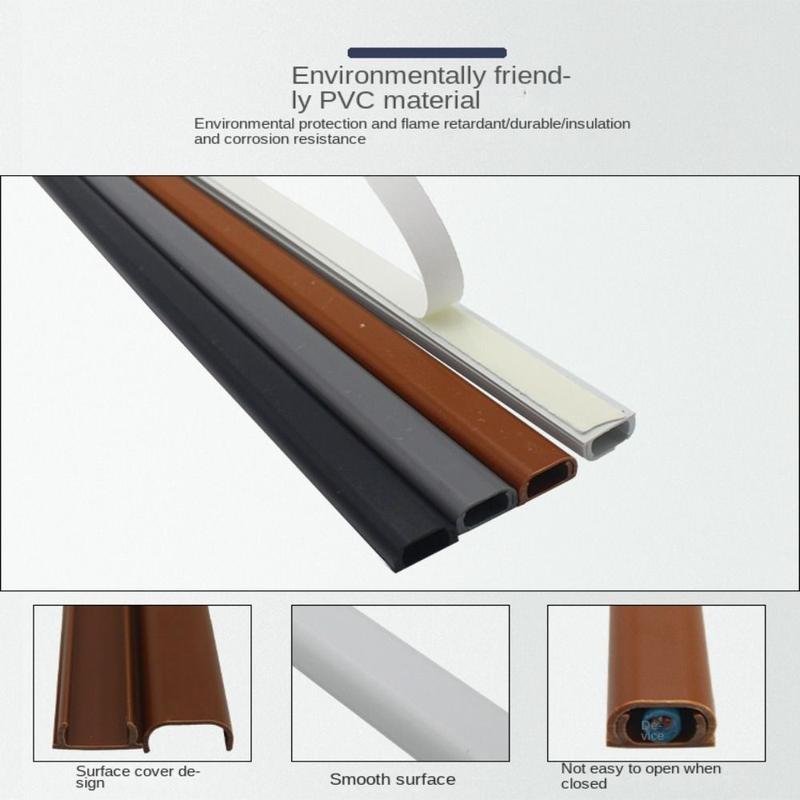 Hider Covers Anti-extrusion Floor Cord Cover Square Durable Extension ...