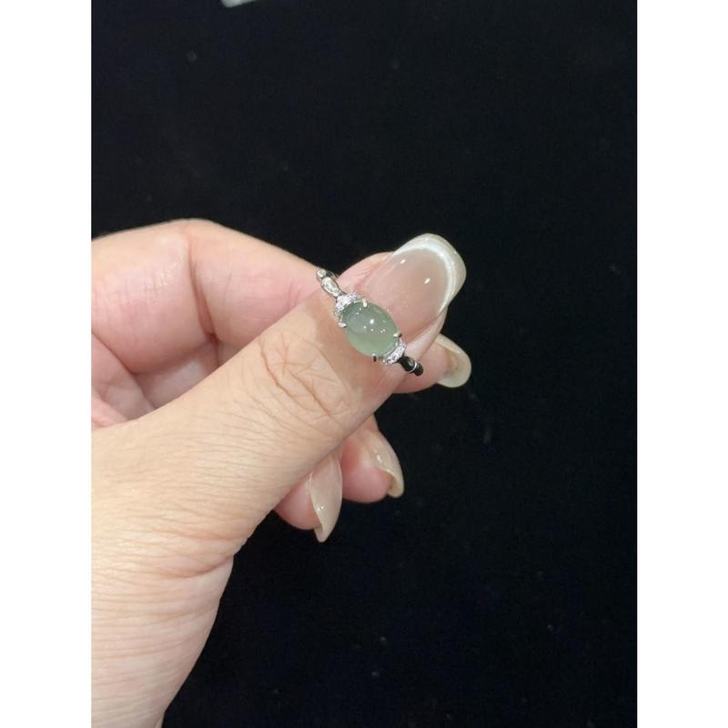 Cincin Mawar Merah Cina, Perak S925, Alamiah Jed Palsu Myanmar ...