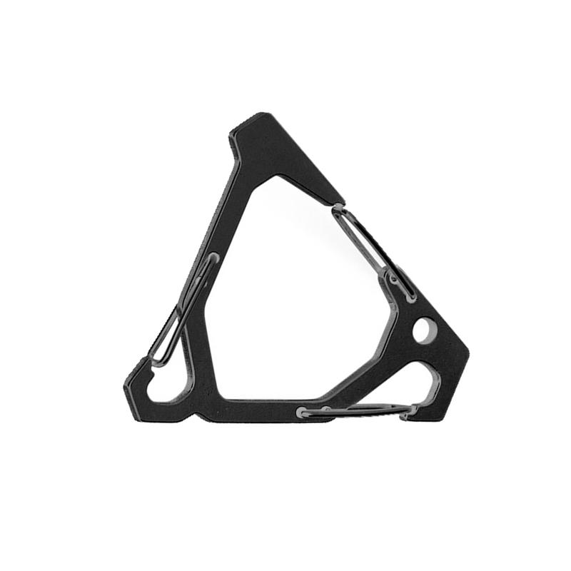 Tactically Triangular Carabiner Clip Stainless Steels Keychains ...
