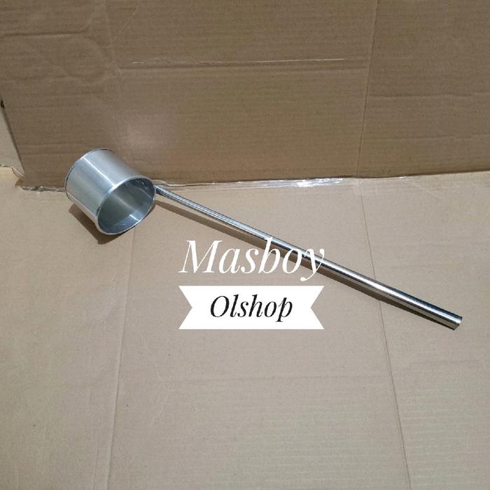 Jual Gayung Bajigur Alumunium Gagang Stainless / Gayung Air Panjang 41 ...