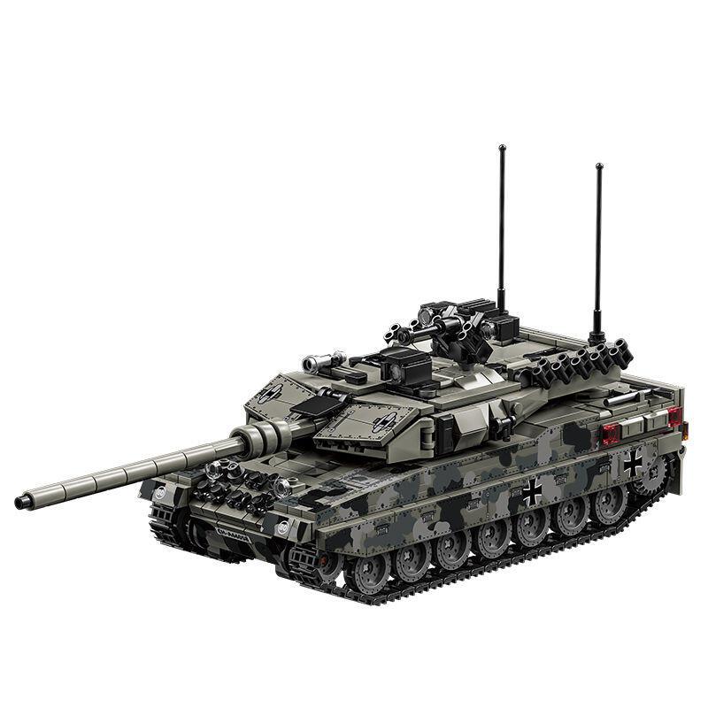 World War 2 Soldier, Main Battle Tank Leopard 2A7, Brick Building ...