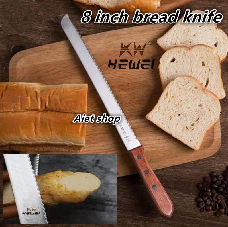 Bread knife 8 -inch serrated serrated bread knife, non-stick - TikTok ...