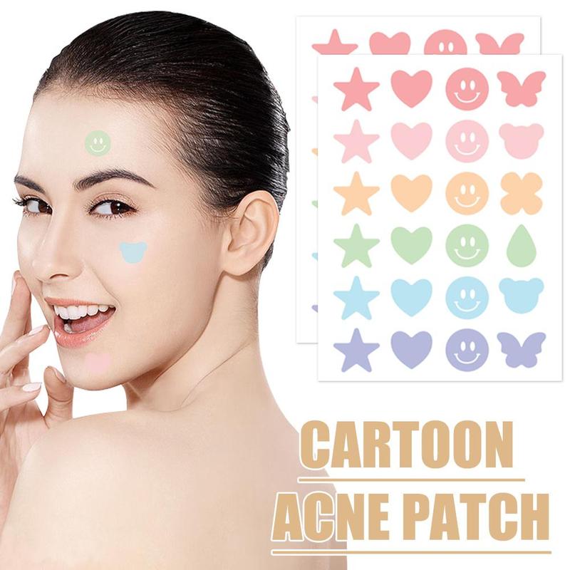 300pcs Hydrocolloid Acne Care Patch Colorful Star Acne Sticker - TikTok ...