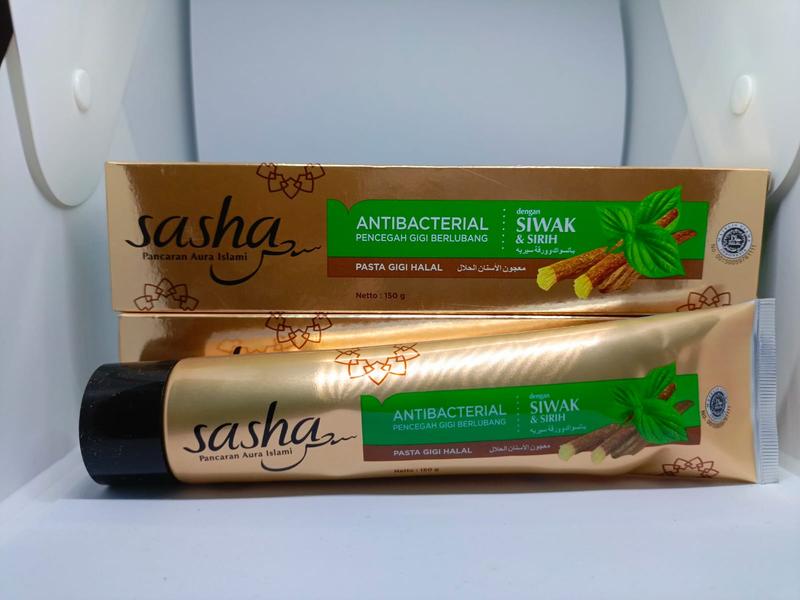 Sasha Halal Toothpaste Herbal anti Bacteriap 150gr - Pasta Gigi - Shop ...