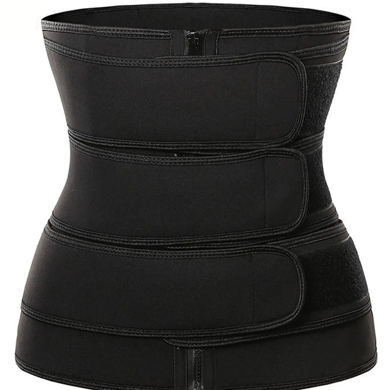 Waist Trainer Belt With Zipper (1 Piece), Sweat Belly Belt, Sports ...