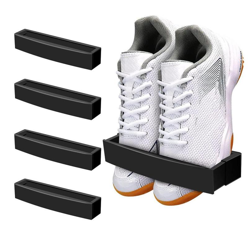 Bathroom Shoe Rack Storage Rack Adjustable Wall Mounted Shoe - TikTok ...
