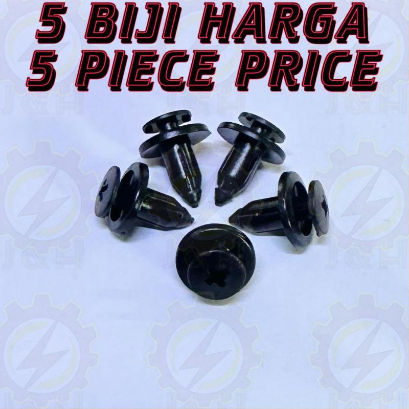 5PIECE PRICE !!! PERODUA MYVI,VIVA,AXIA INNER FENDER CLIP/MUDGUARD ...