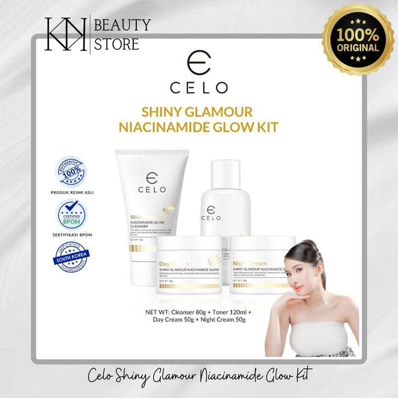 (READY STOCK) CELO SHINY GLAMOUR NIACINAMIDE GLOW KIT - celo.beaute ...