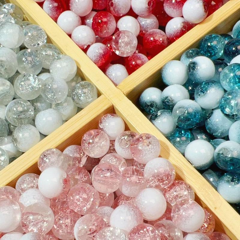 50/30 PCS Handmade DIY Making Glass Beads Loose Beads Durabl - TikTok ...