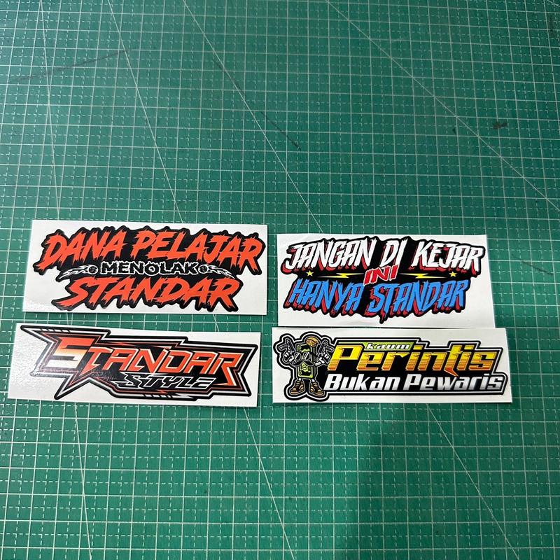 STIKER DANA PELAJAR,STANDAR STYLE Paper - Shop | Tokopedia