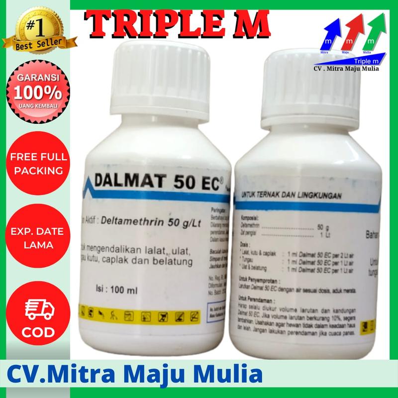 Dalmat 50 ec 100 ml - Obat Ternak - Shop | Tokopedia