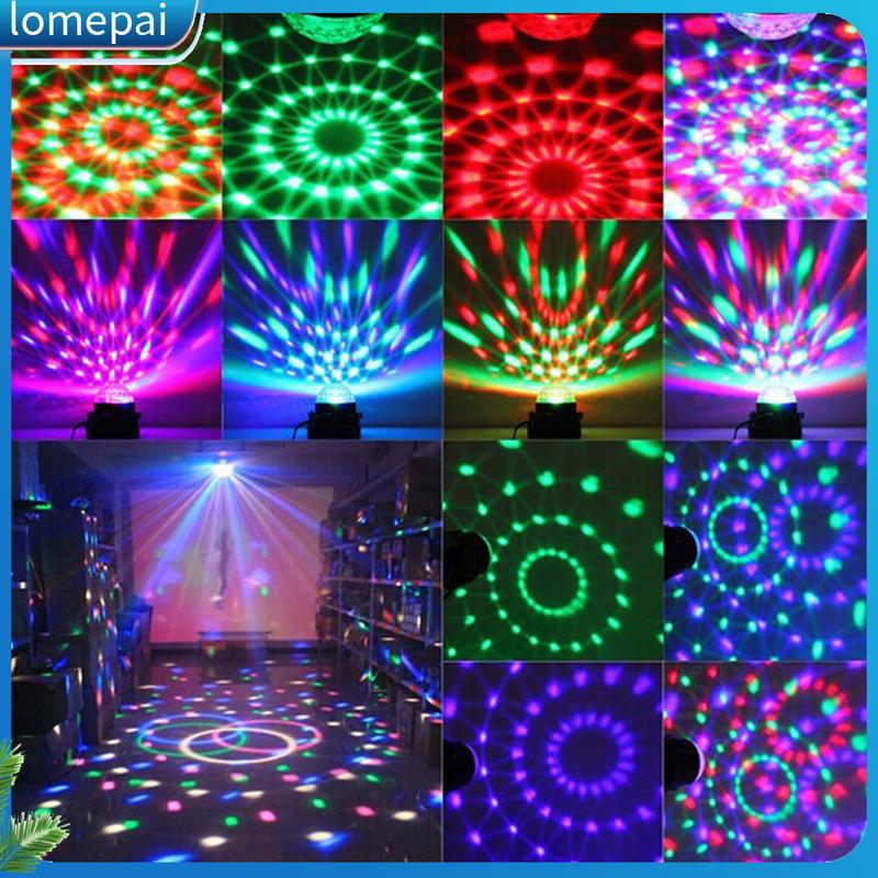 lomepai| RGB LED Party DJ Disco Dance Strobe Light Ball Soun - TikTok ...