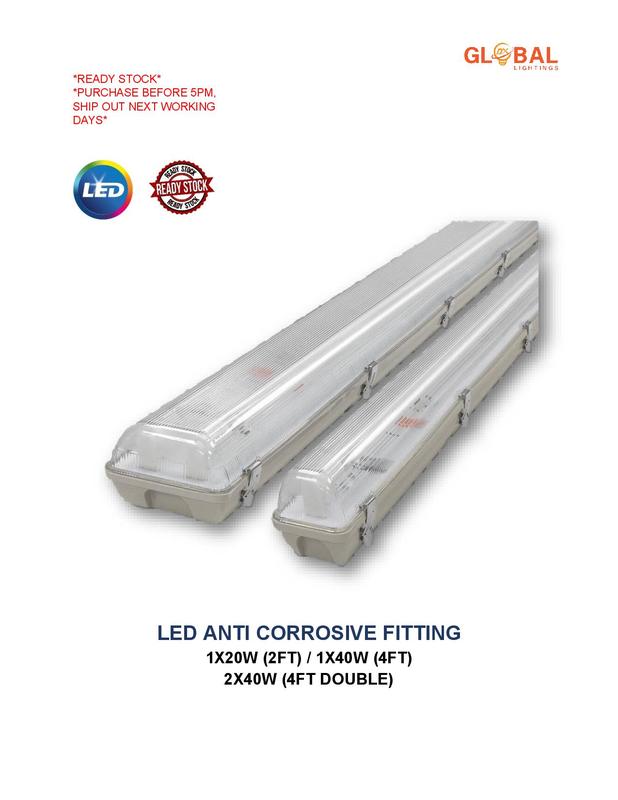 *READY STOCK* Outdoor Lighting - 4ft / 2FT Anti Corrosive/weatherproof ...