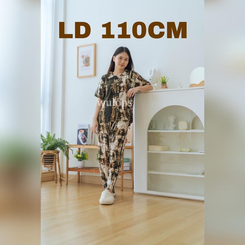 WULOPS• Set Piyama Rayon XL | Piyama Busui Friendly | Piyama - Shop ...