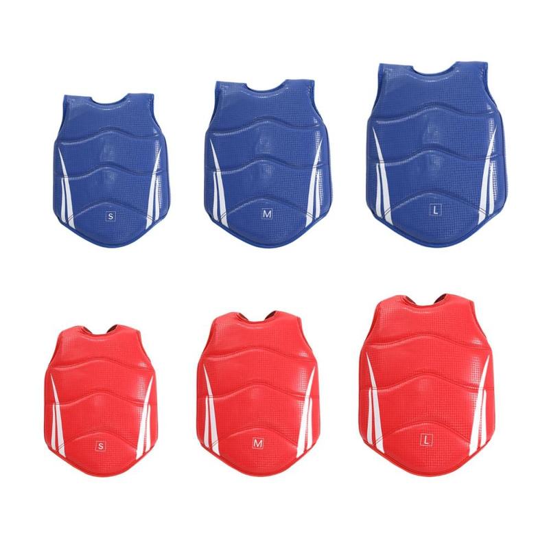 Karate Chest Guard Sparring Arts Heavy Punching Rib Shield Armour ...