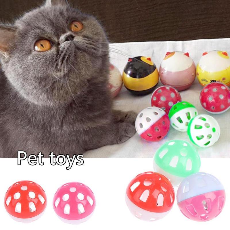 Pet Parrot Toy Colorful Hollow Rolling Bell Ball Bird Pet To - TikTok ...
