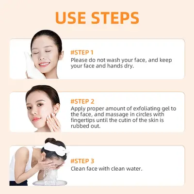 GMEELAN Underarm Cleaning and Whitening Set Exfoliating Gel Underarm ...