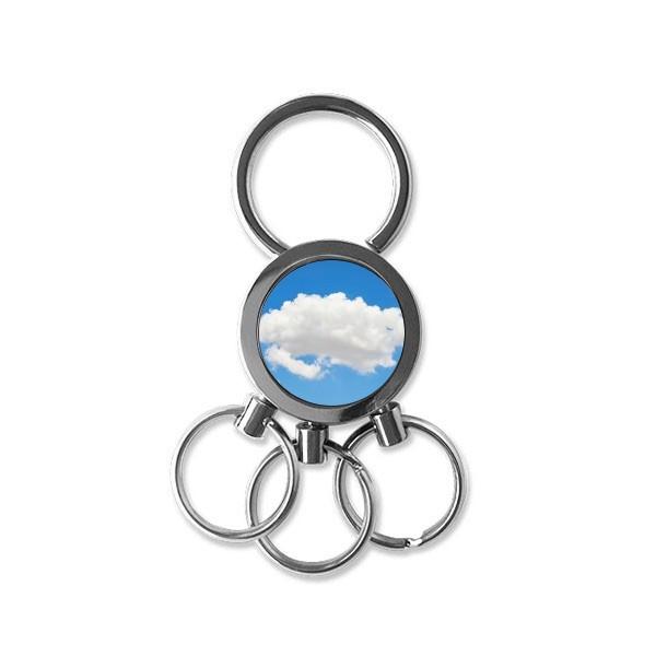 Key Chains sunshine keychain steel blue sky chain white clouds - TikTok ...