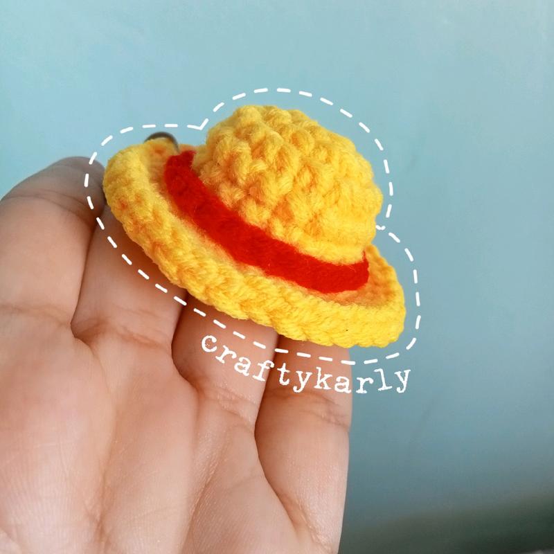 Luffy Strawhat Keychain Crochet - TikTok Shop Philippines
