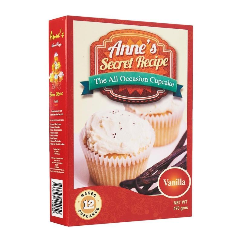 Anne's Secret Recipe Vanilla Cupcakes-Cupcake Premix 470g - TikTok Shop ...