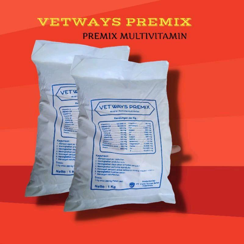 VETWAYS PREMIX vitamin untuk ternak - Shop | Tokopedia
