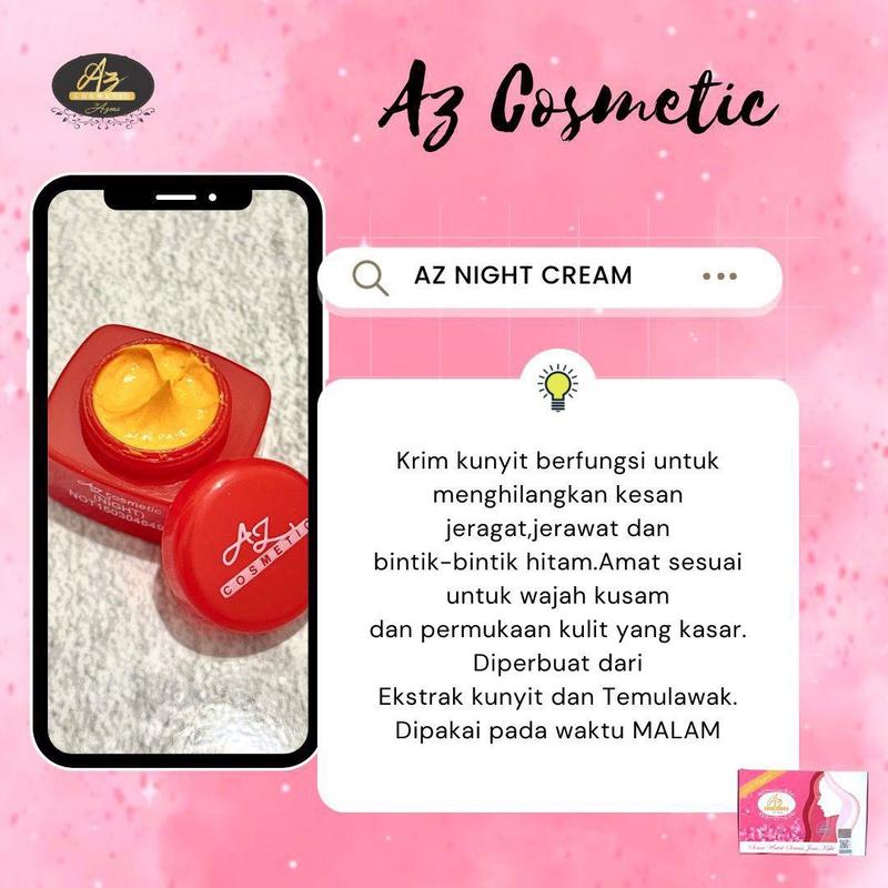 AZ NIGHT CREAM - TikTok Shop Malaysia