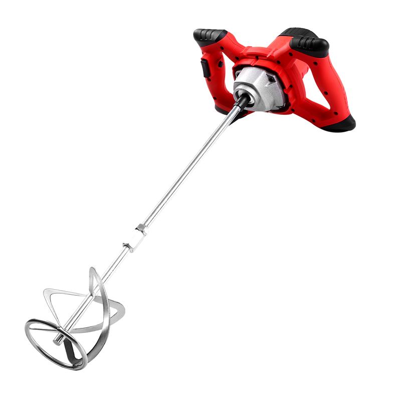 2100W Electric Cement Mixer Stirrer Heavy Duty 6-Speed Regulation ...