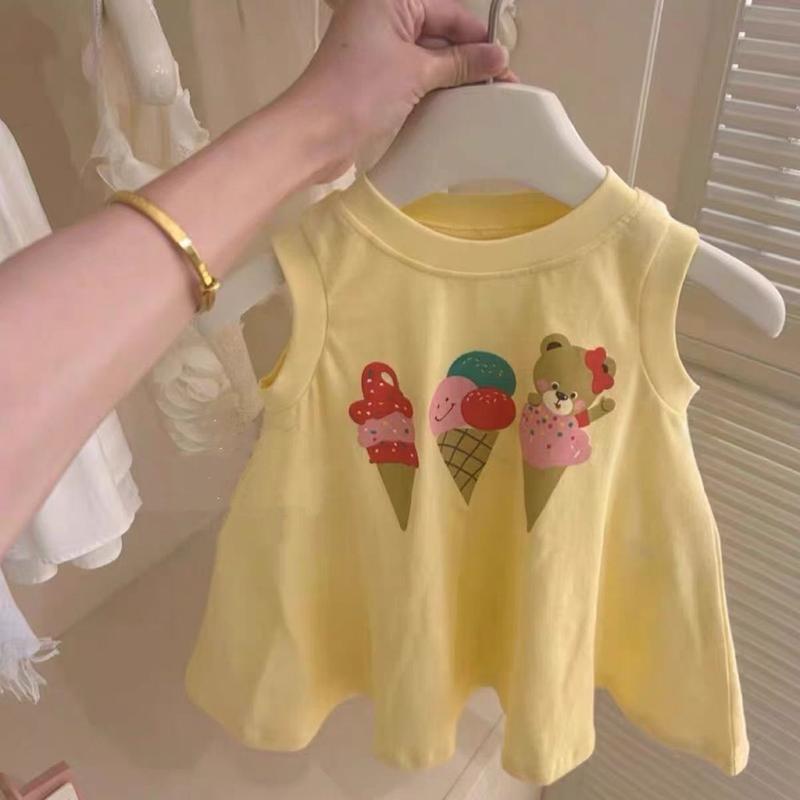 「YYDS」25006 Girls 2025 stylish cute printed dress fashionable - TikTok Shop Philippines