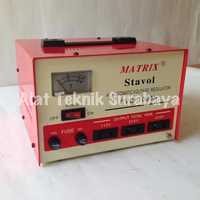 Jual STABILIZER VOLTASE MATRIX 2000 W WATT / STAVOL / STAVOLT MATRIX ...