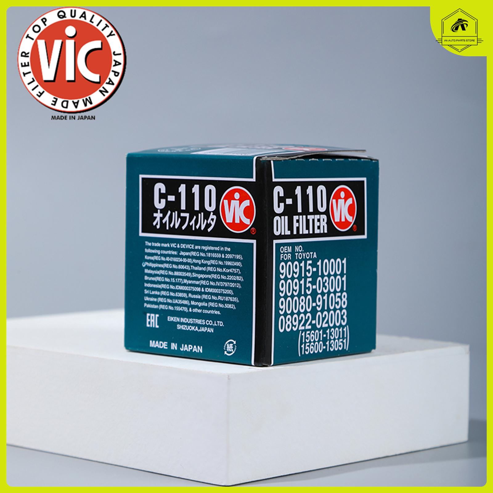 Vic oil filter C-110 for Rush | Vios | Avanza | Corolla | Wigo ...