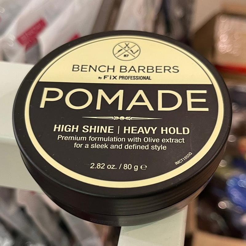 Bench/ Organic Barbers Pomade 80g and 20g Hair Care for Men (1pc ...